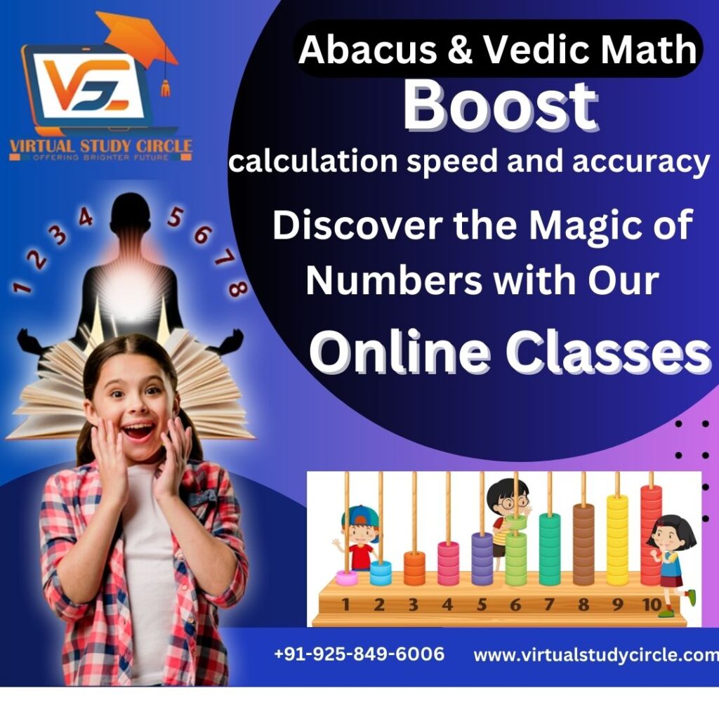 Abacus & Vedic Math Live Classes - Virtual Study Circle